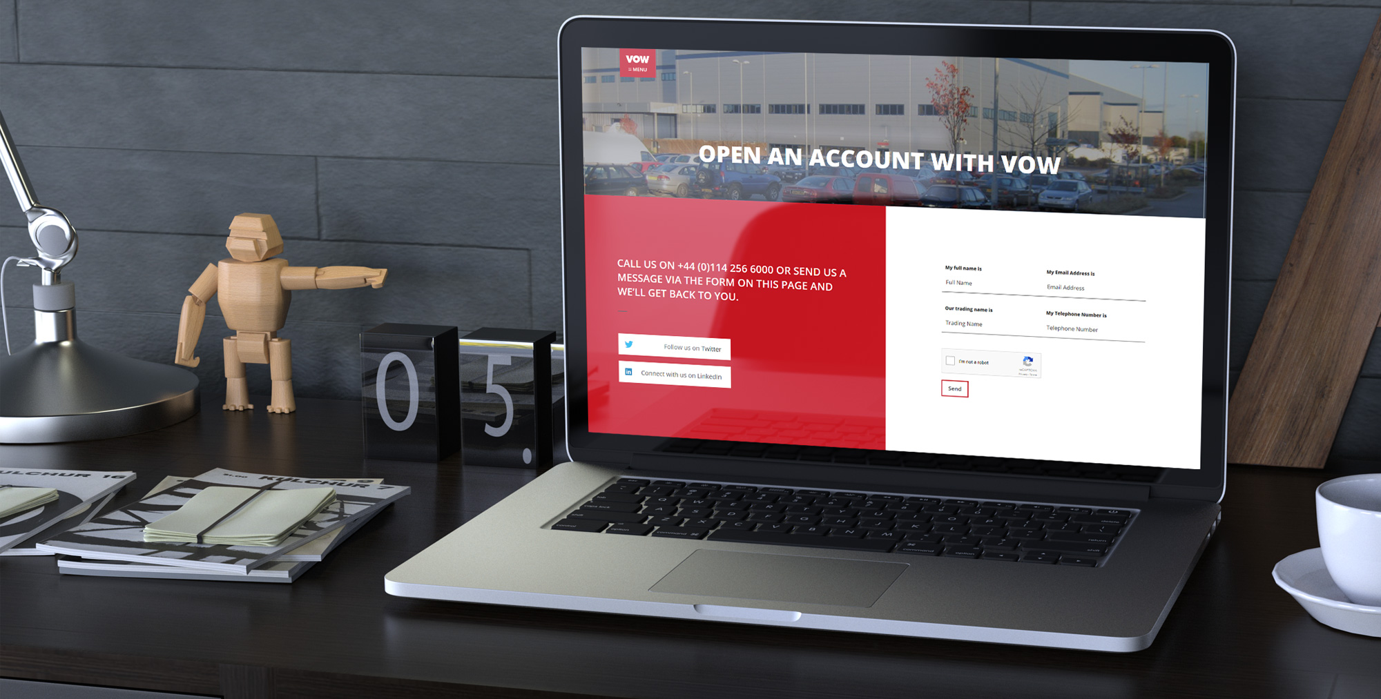 Open an account - VOW Europe